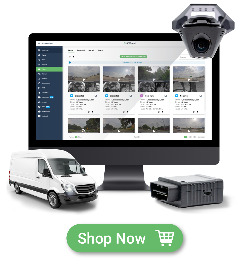 Video Telematics: Dash Cams for Fleets | GPS TrackIt